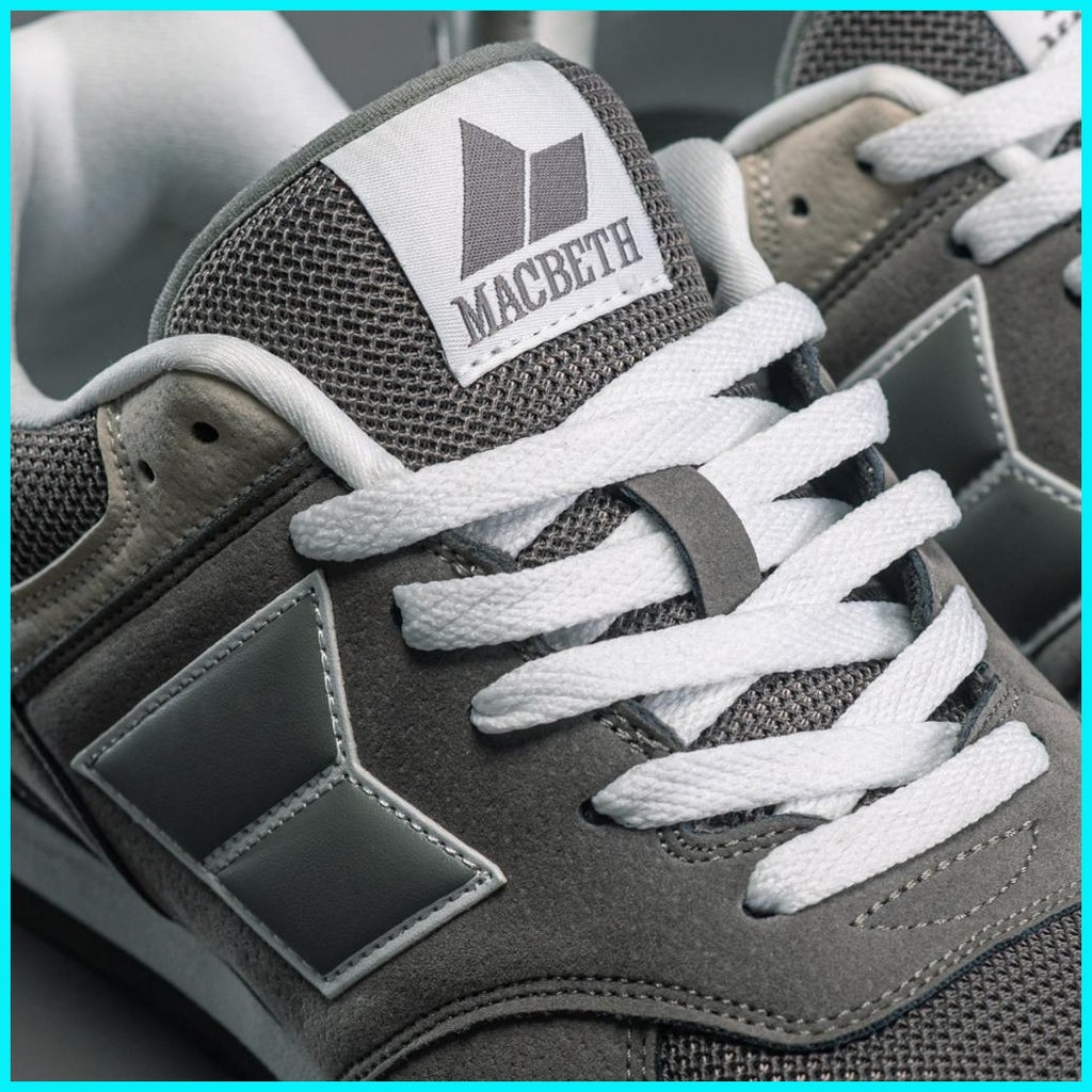 Macbeth Shoes " CAMBRIDGE " ( Grey / Light Grey ) | Shopee Philippines
