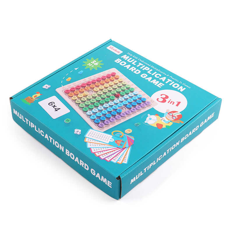 99 Multiplication Table Practice Cards Multiplication Memorization Tool ...