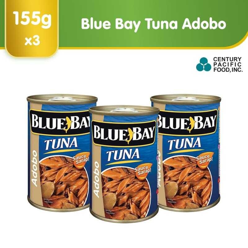 Blue Bay Tuna Adobo 155G X3 - Healthy, High Protein | Shopee Philippines