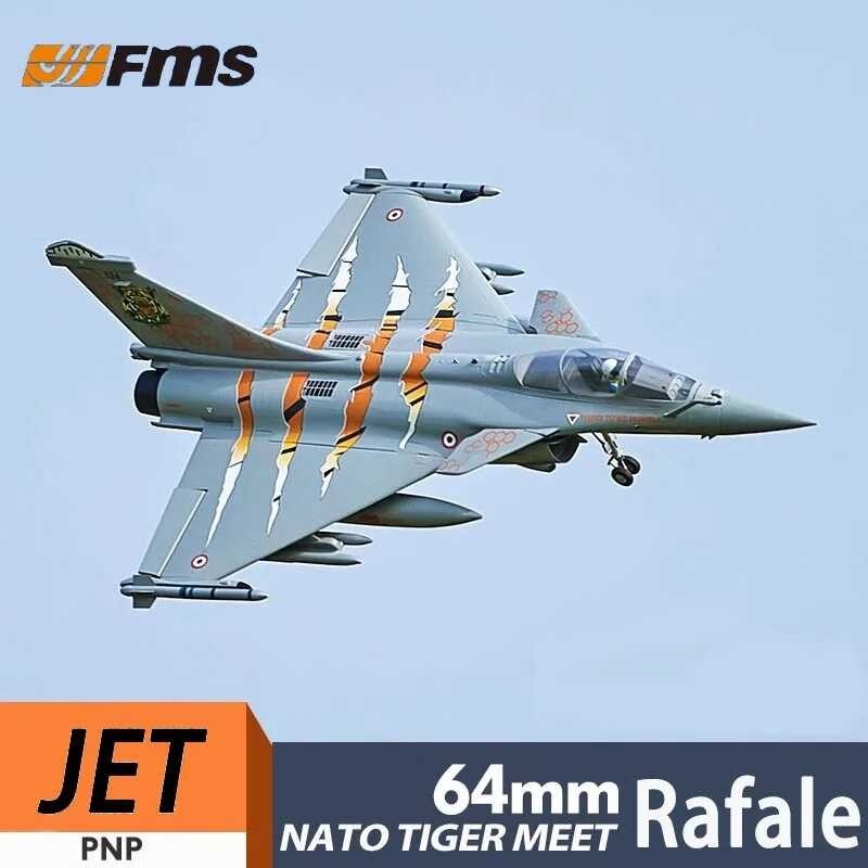 Rafale Fms 64Mm V2 Simulation Electric Rc Avion Span Fixed Wing Edf ...
