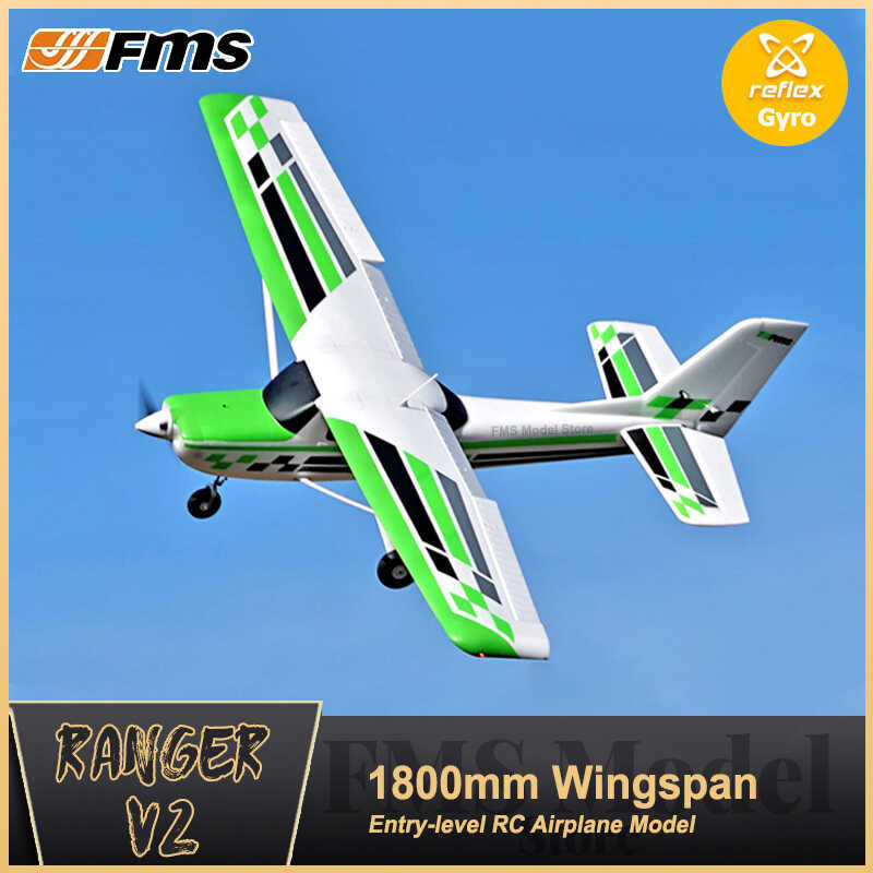 FMS 1800Mm Ranger RC Airplane Model Plane Trainer PNP 4S 5Ch Sa Flap ...