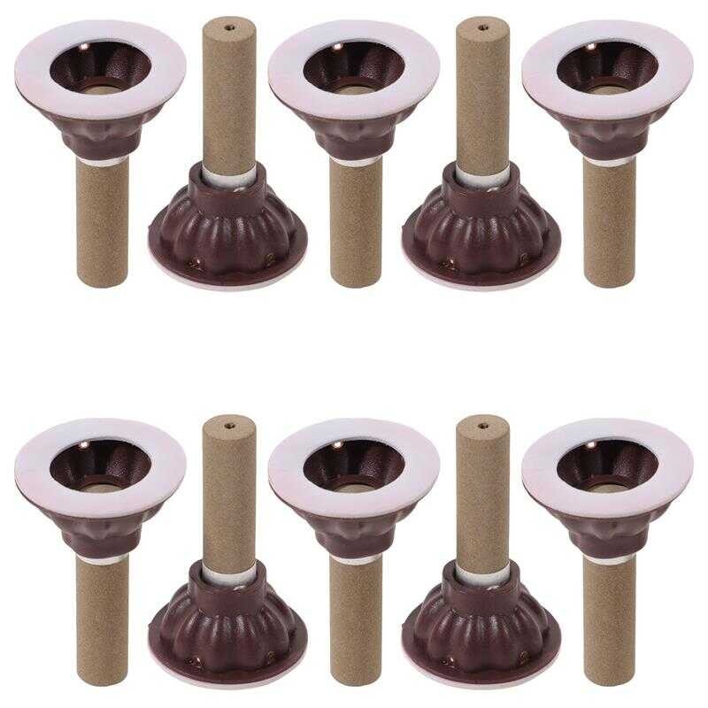 50 Sets Mini Moxibustion Effective Moxa Sticks With Bases Less Roll ...