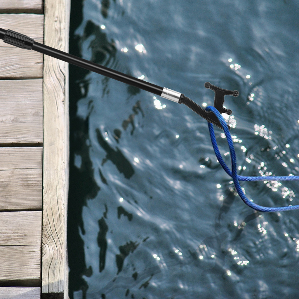 SANLIKE 1M/2.4M Telescopic Boat Hooks Adjustable Boat Hook for Docking ...