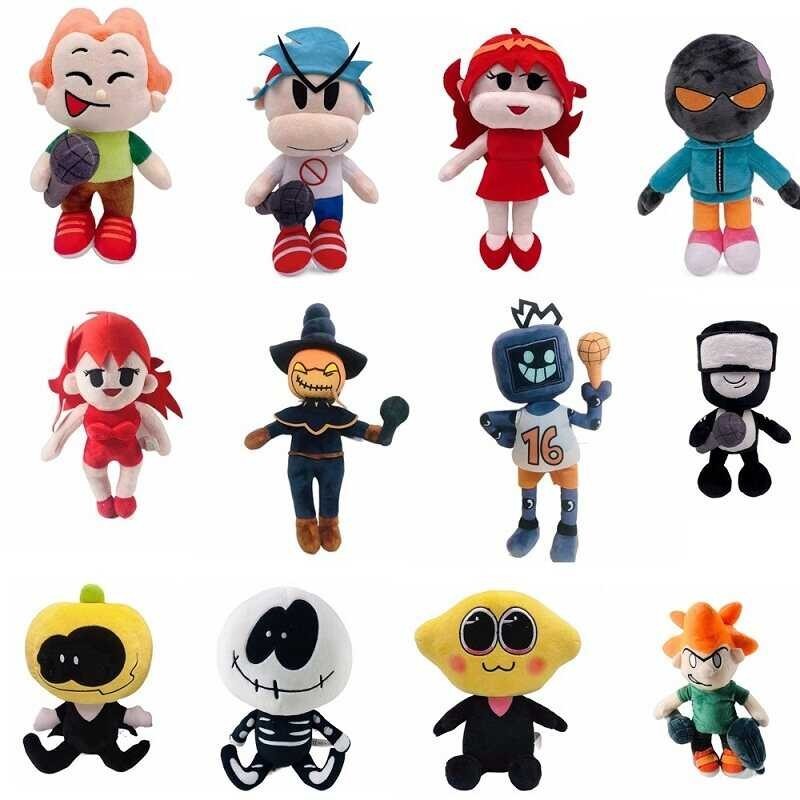 1Pcs 20-30Cm Friday Night Funkin Plush Toy Boyfriend Whitty Spooky ...