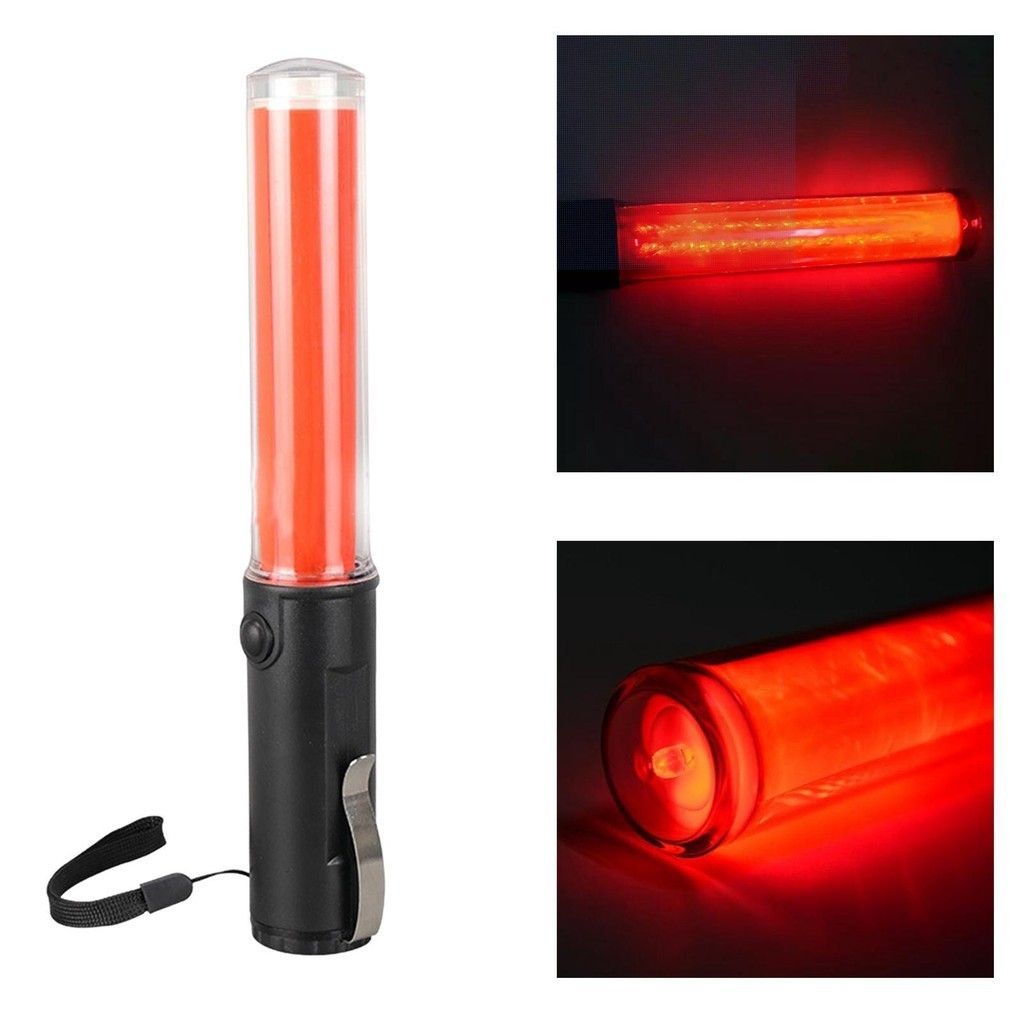 Traffic Control Wand LED Light Wand Air Marshaling Signal Wand Wrist ...