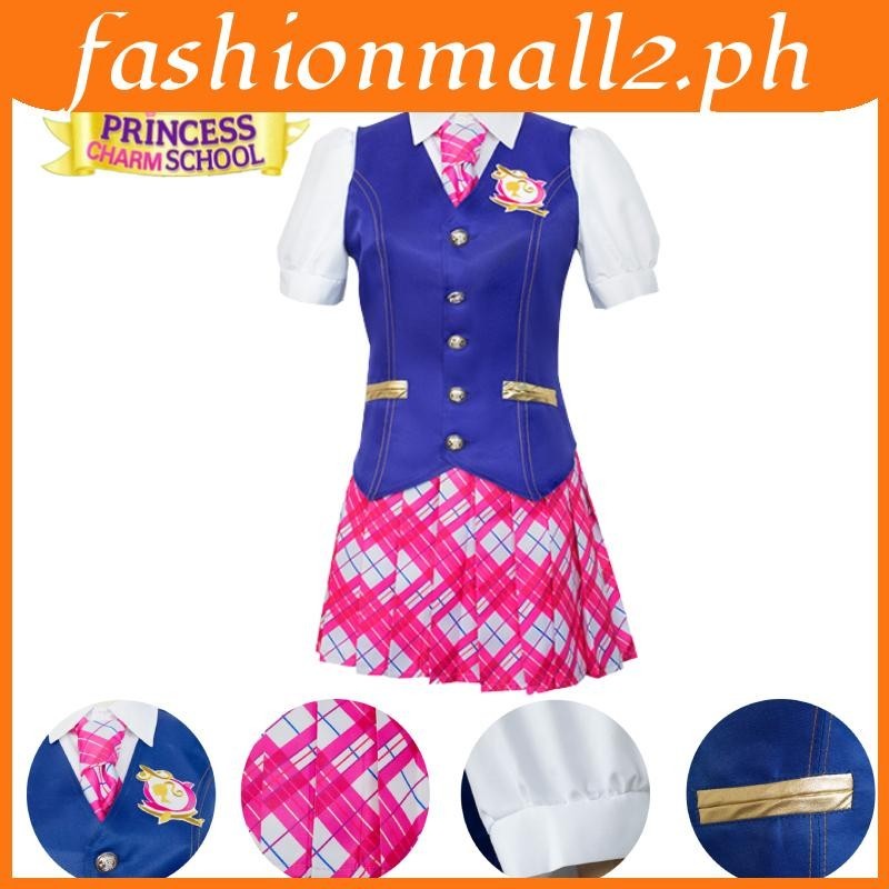 Charm Princess Barbie School Uniform Cosplay For Costume Women | Shopee ...