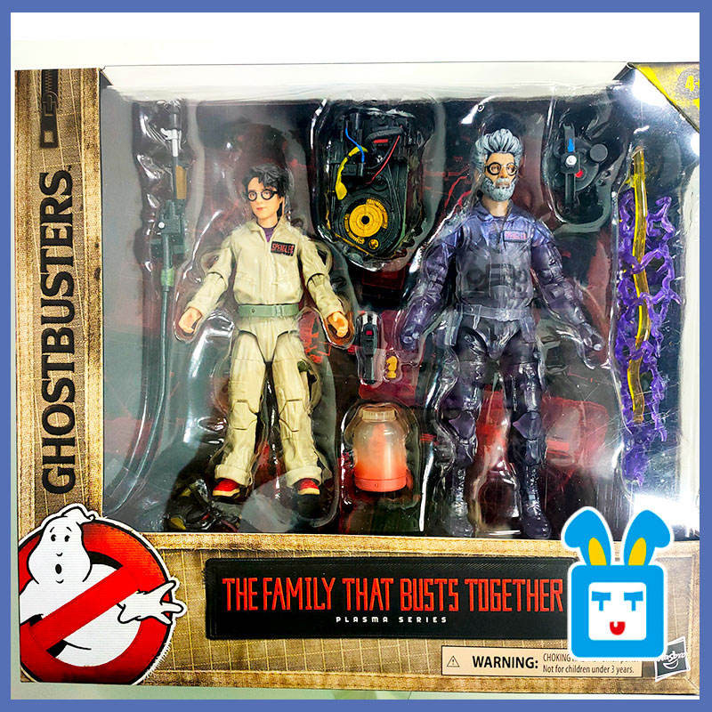 Spot Hasbro Ghostbusters 6-inch Action Figure Phoebe Egon Family Double ...