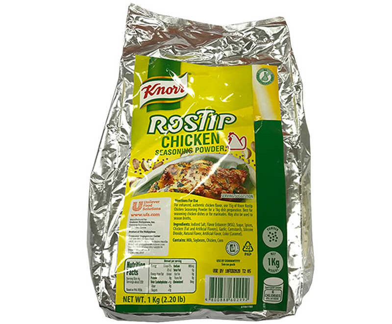 Knorr Rostip Chicken Seasoning Powder 1kg (repacked) | Shopee Philippines