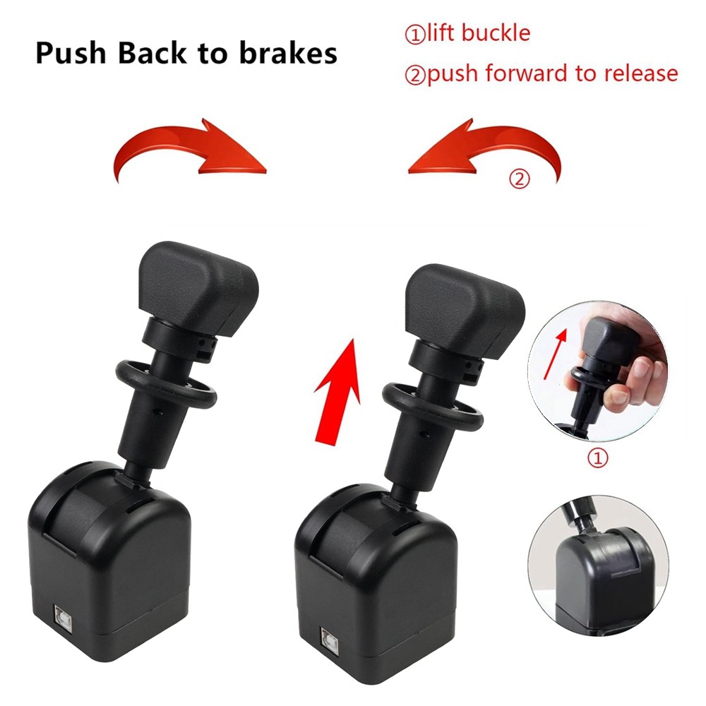 For Logitech G27 G29 G923 For Thrustmaster T300 PC USB Handbrake For ...