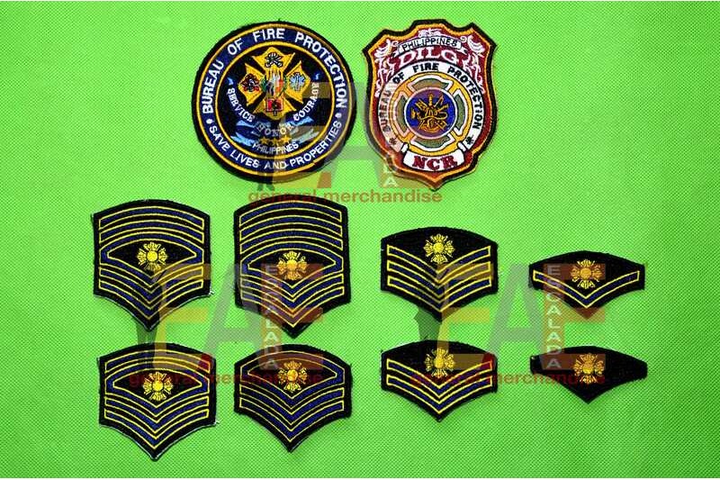 BFP UNISEX GOA ® RANK PATCHES ®® | Shopee Philippines