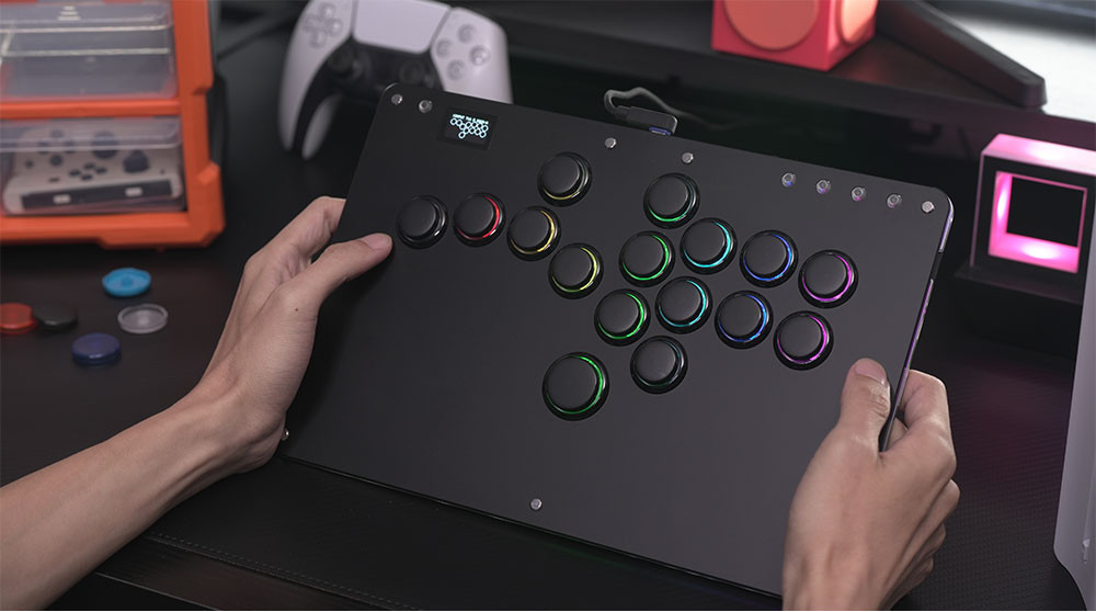 Joystick Arcade Leverless Controller Hitbox Fightstick For PC/ Ps4 ...