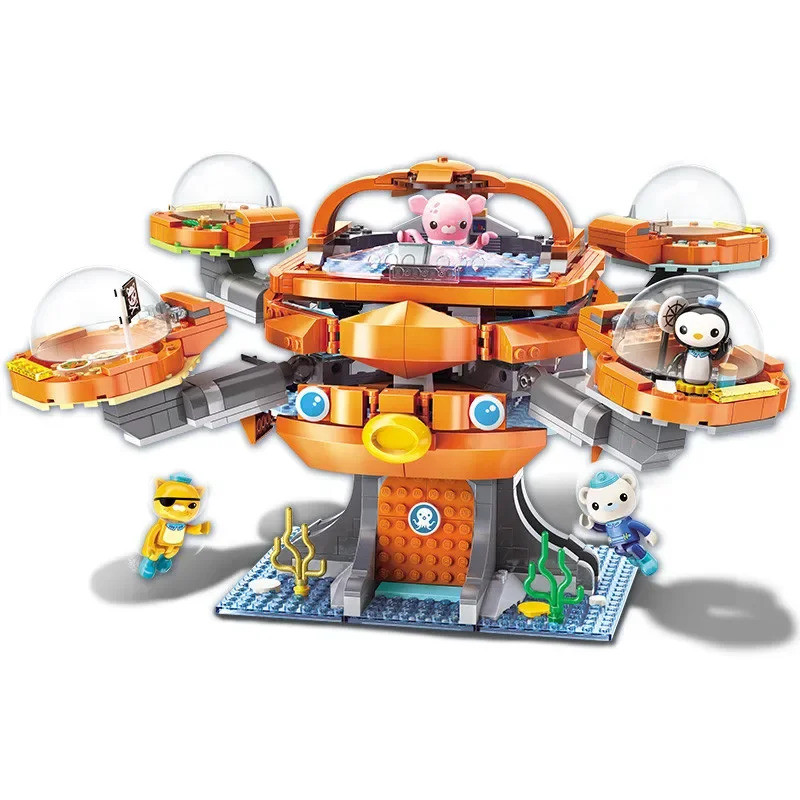 Creative Ideas ☊ Octonauts Octopus Building Block Octopod Gup Submarine ...