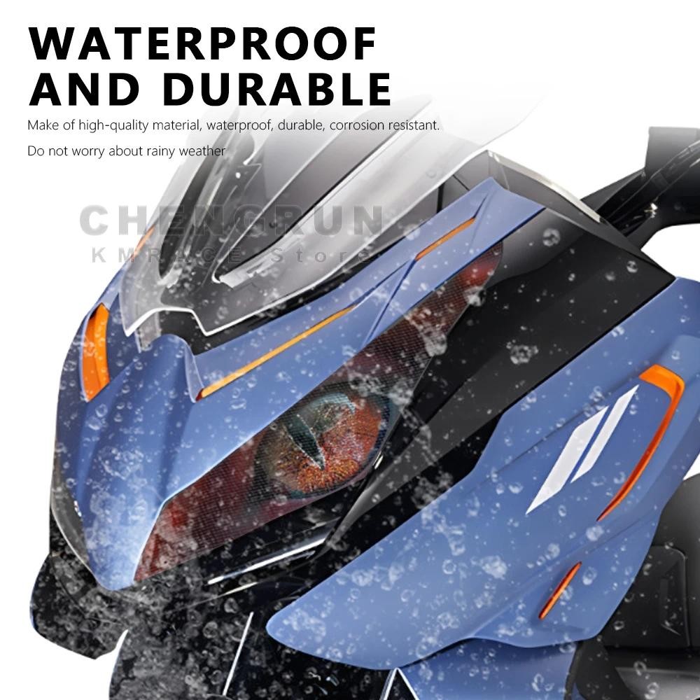 Headlight Sticker Waterproof Motorcycle Decals for Zontes 368E 2024 ...