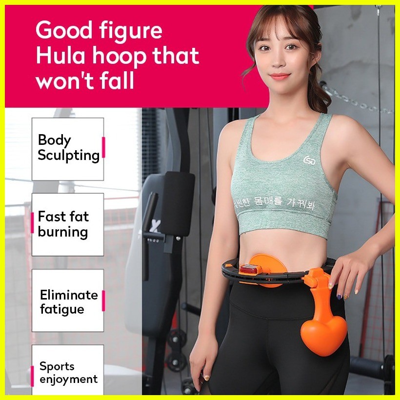 Intelligent Adjustable Fitness Loop Special Counter Electronic Hula ...