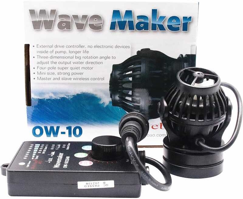Jebao OW-10 Wave maker Pump for Aquarium Marine Reef Fish Tank, 12W,130-1056 GPH | Shopee ...