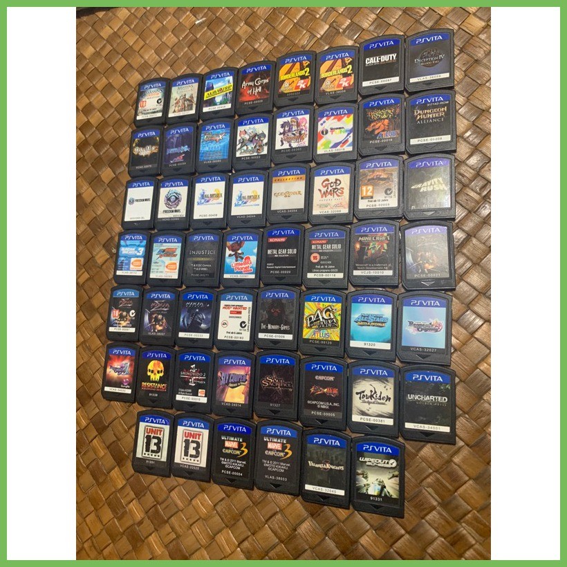 ๑ Used carts only PS Vita games | Shopee Philippines