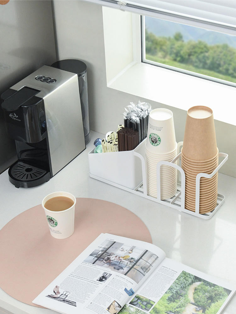 High-End Paper Cup Holder Disposable Plastic Cup Extractor Bar Coffee ...