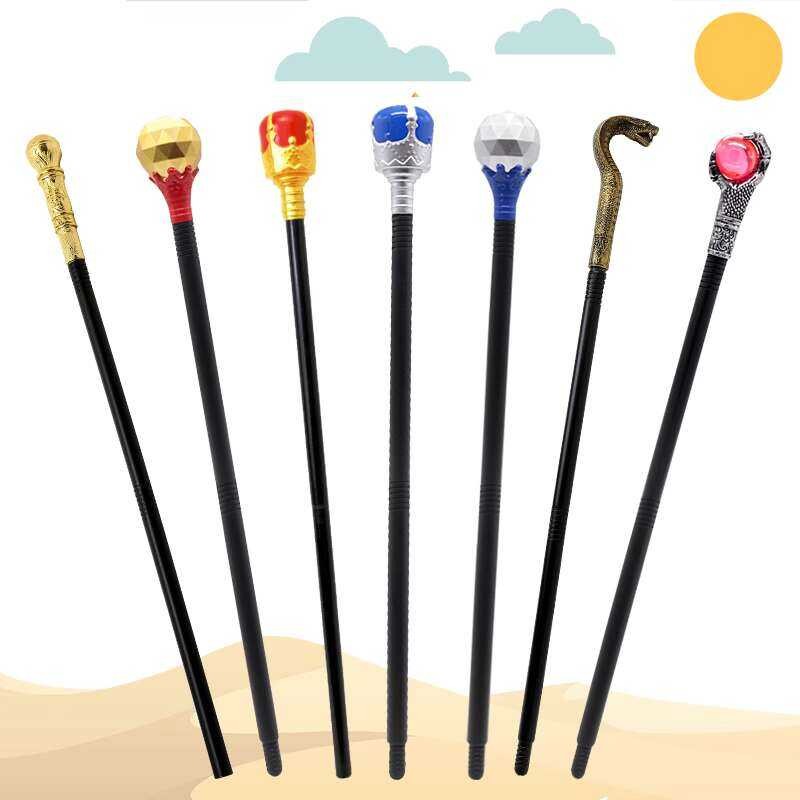 Scepter Prop Cosplay Halloween Egyptian Pharaoh Scepter King Scepter ...