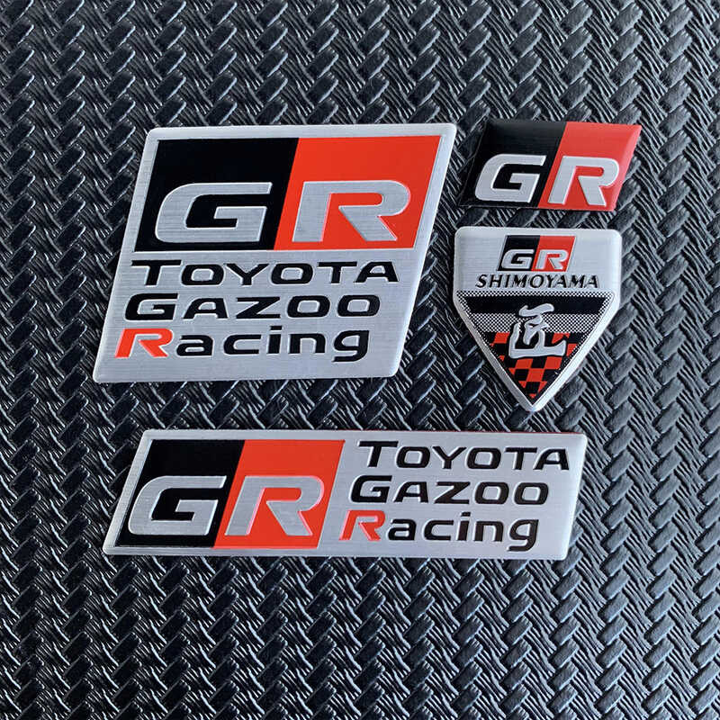 Suitable for Toyota GR Logo Rear Sticker 86 Reiz Modification Steering ...
