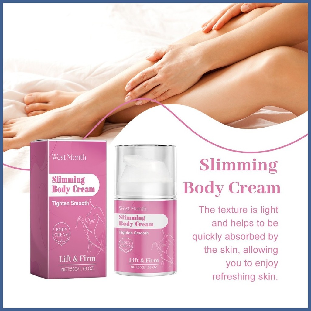 WEST MONTH Body Slimming Body Cream Anti Cellulite Cream Fat Burning ...
