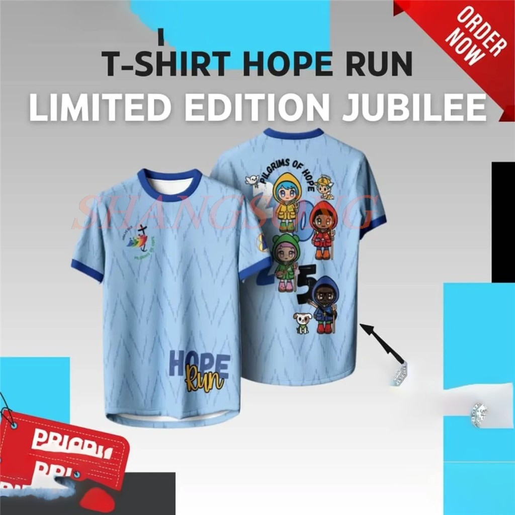 JUBILEE 2025 T SHIRT PILGRIMS OF HOPE 2 | Shopee Philippines