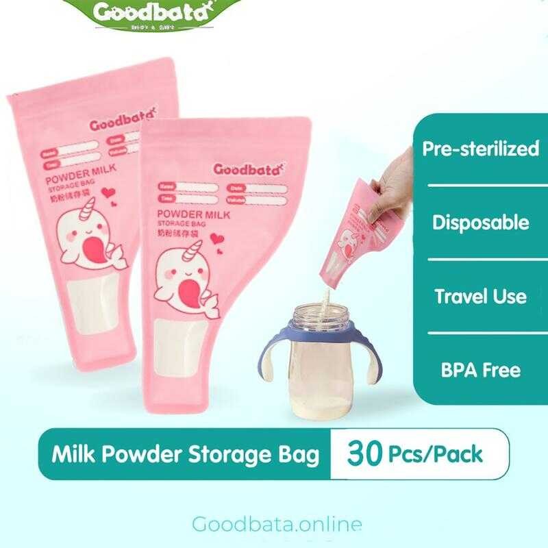 Goodbata 30 Pcs Milk Powder Bag Storage Bags Disposable Portable ...