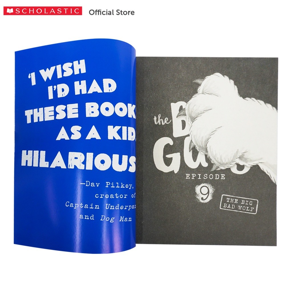 Scholastic : The Bad Guys - Book 9 The Big Bad Wolf (ISBN 9789814880268 ...