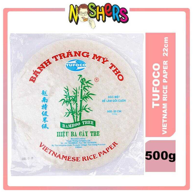 Noshers Tufoco Bamboo Tree Rice Paper Vieam Banh Trang Fresh And Fried ...