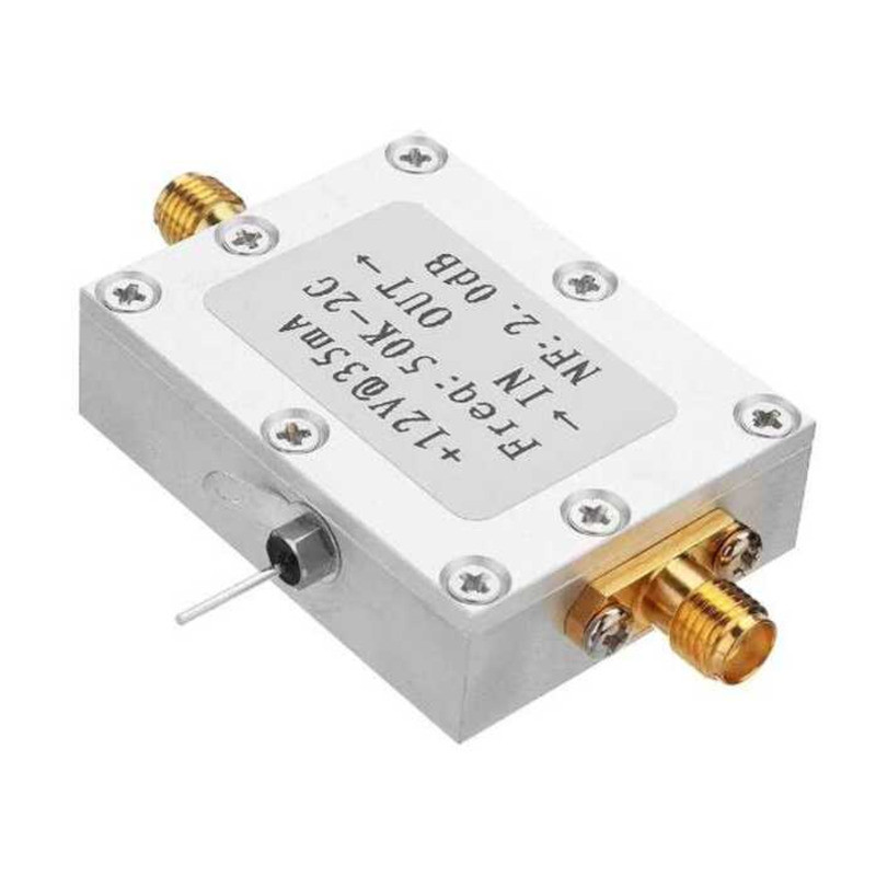 50K-2G LNA Low Noise High Gain 31DB@0.5G Flatness RF Amplifier | Shopee ...