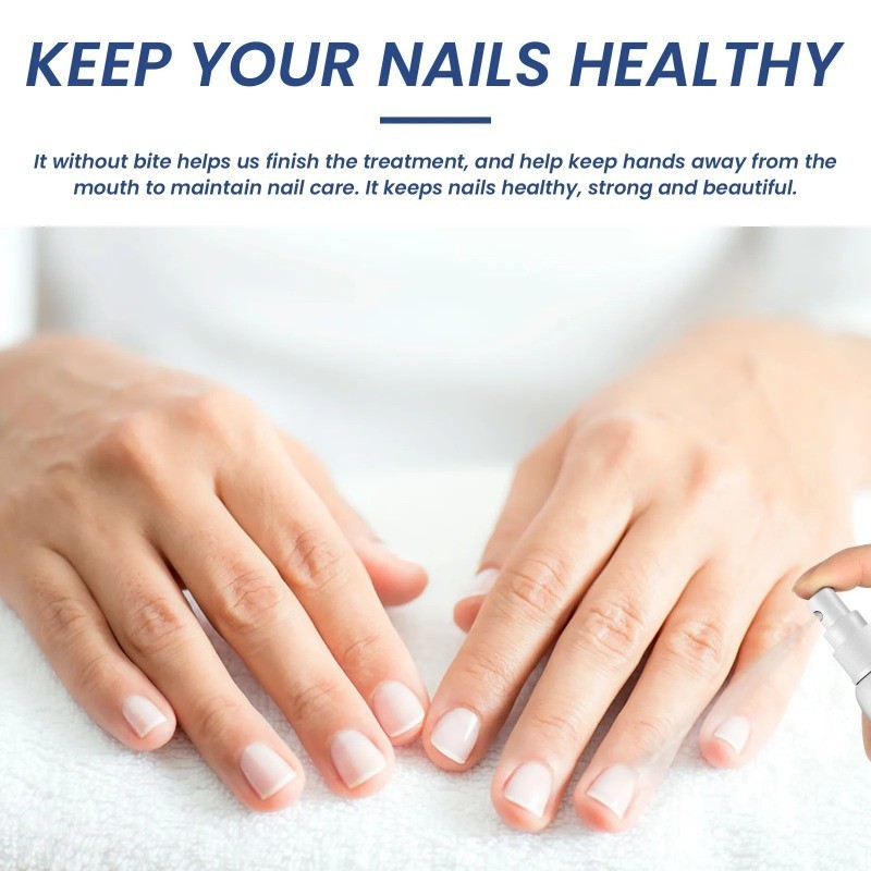 Anti-Biting Nails Spray Non-Toxic Repair Cuticle Biting Damaging ...