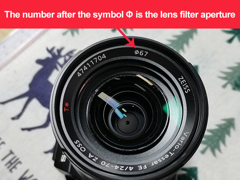 7Colors Gradual Filter Lens 37 40.5 43 46 49 52mm Scenery Gradient ...