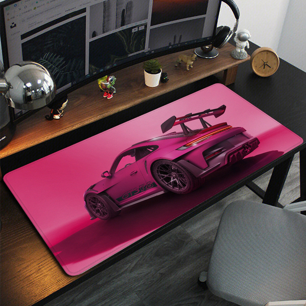 Pink GT3 Porsch Pc Gamer Xxl Mouse Pad 900x400 Office Accessories ...