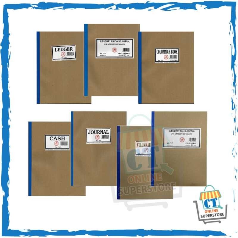 Accounting Books Veco #707 Journal, Cash, Ledger, Columnar Book of ...