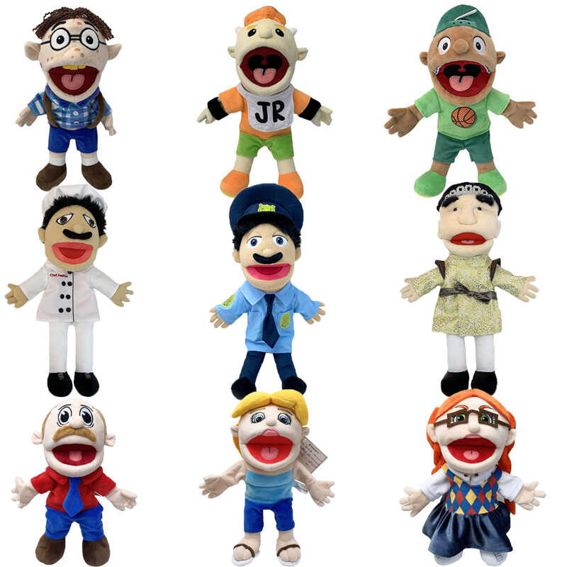 Jeffy Puppet Hand Muppet Cody Junior Joseph Chef Police Prince Dad Mom ...
