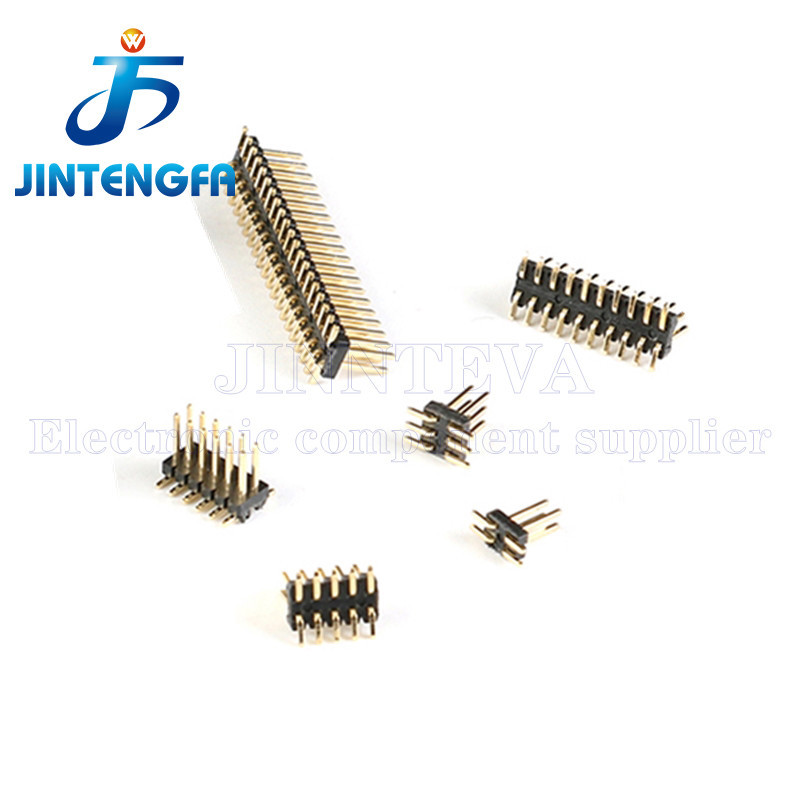 20PCS 1.27mm SMD SMT 2*3-40Pin Double row 3p 4p 5p 6p 7p 8p 10p 12p 15p 20p 25p 30p 40p 50p Male ...