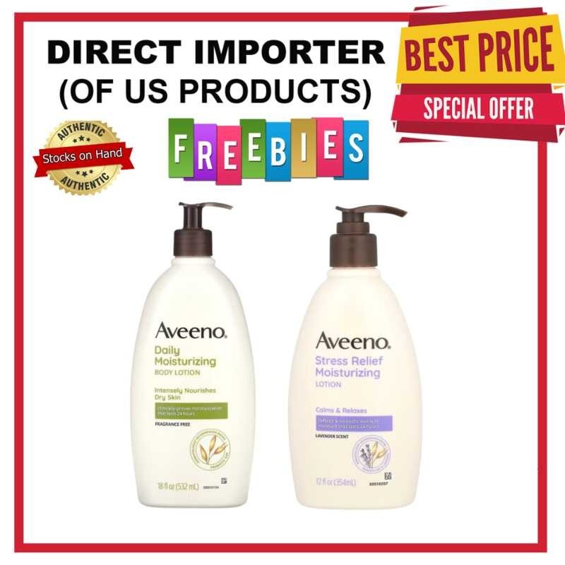 Aveeno, Stress Relief Lotion & Daily Moisturizing Body Lotion, Lavender ...