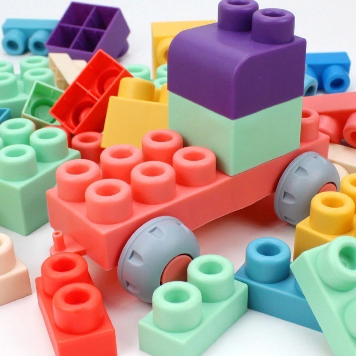 ABCtoys Big Soft Building Blocks Educational Toys for Kids Blocks Toy ...