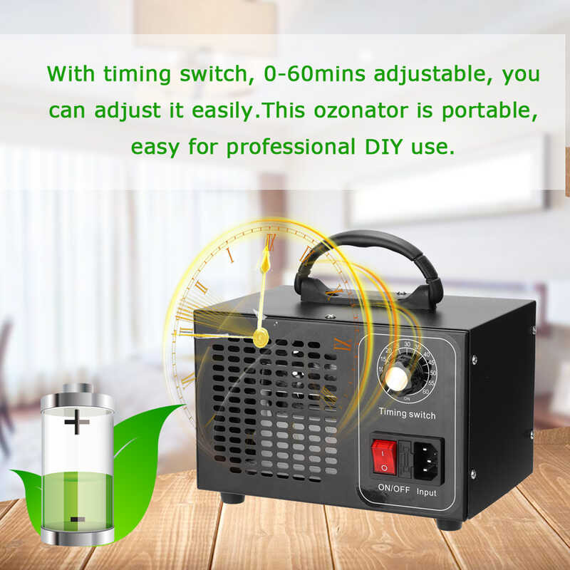 Ozone Hine Portable Generator Air Filter Purifier Gamit Ang Timing ...