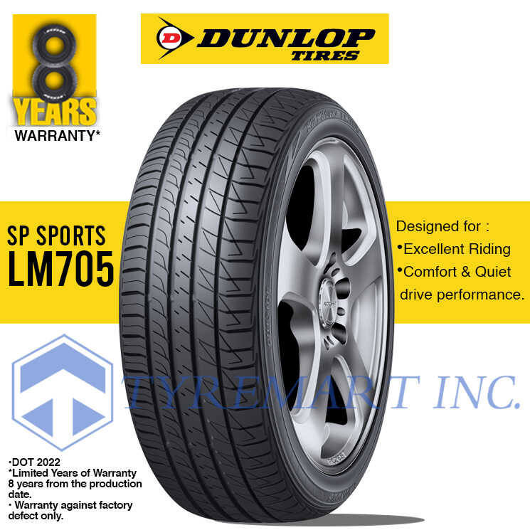 Tires Dunlop Lm705 205/70 R15 Passenger Car Tire (Year 2022 With ...