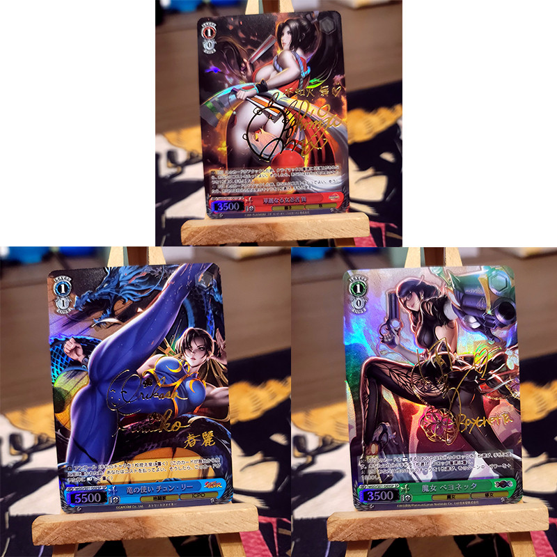 7F THEKINGOFFIGHTERS Anime Characters Mai Shiranui Chun-Li DIY Homemade ...