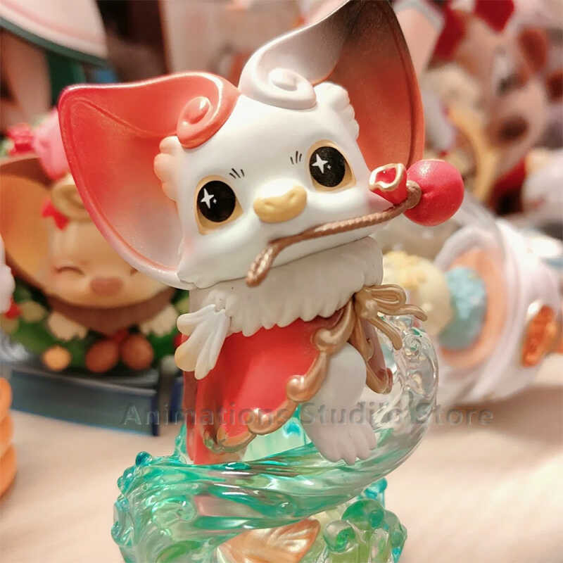 POP MART YOKI New Year Series Action Toys POPMART Kawaii Yoki Anime ...