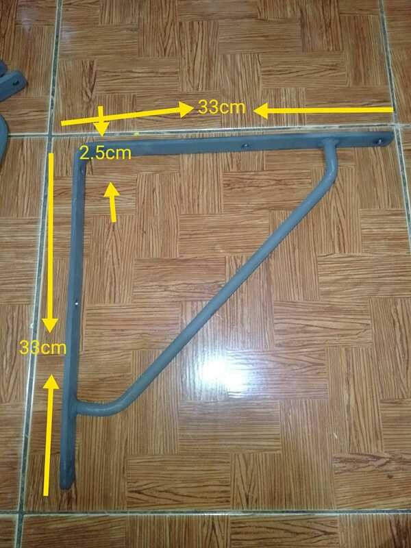 L Shape 2Pcs. Wall Bracket (.75 To 1Hp Window Type Aircon And Shees ...