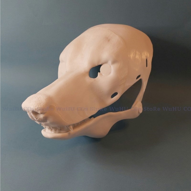 § Kigurumi Base Beast Mask Cosplay Fursuit Animal Wolf Head Skull ...