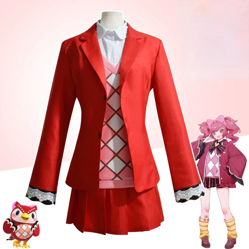 § Animal Crossing New Horizons Happy Home Designer Cosplay Celeste Red ...