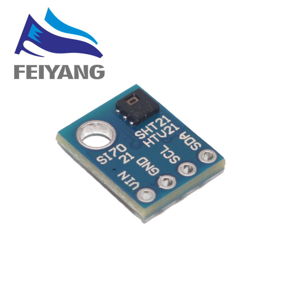 Si7021 GY-21 Module Industrial High Precision Humidity Sensor I2C IIC ...