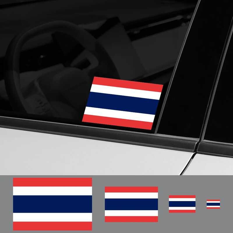 3Pcs Thai Flag Sticker Car Vinyl Decals Thailand Motorcycle Vehicle ...
