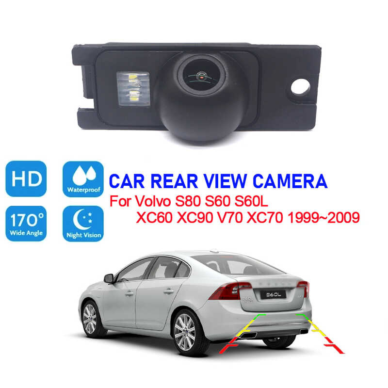Rear View For Voo S80 S60 S60L XC60 XC90 V70 XC70 1999-2009 Car Back Up Reverse Parking Camera ...