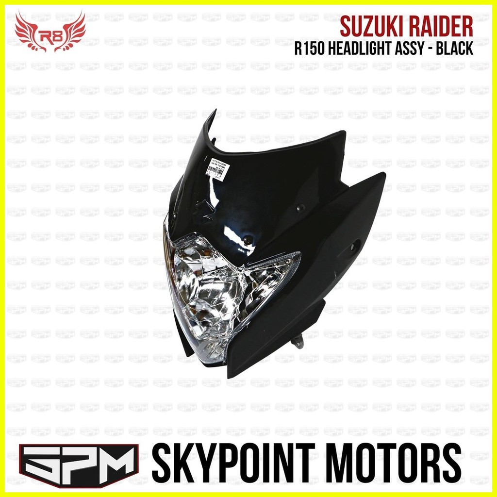 HEADLIGHT ASSY FOR SUZUKI RAIDER 150 carb / SATRIA L1-3 (9710-018/9710 ...