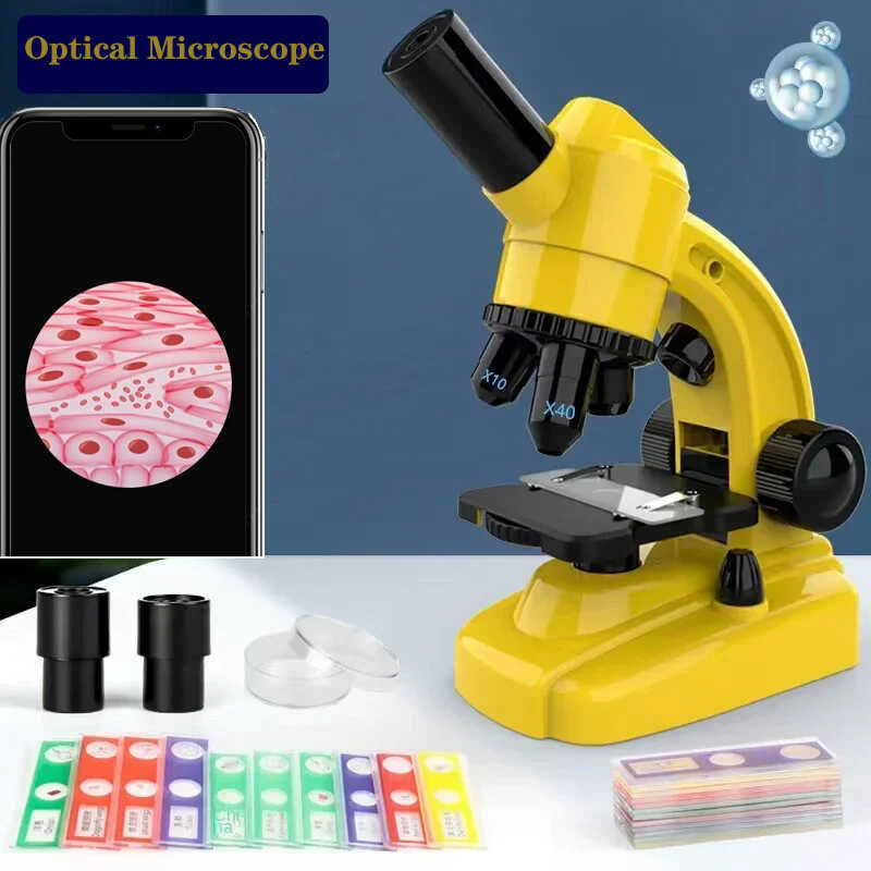 1600X L HD Optical Toys Biology Children Science High Magnification ...