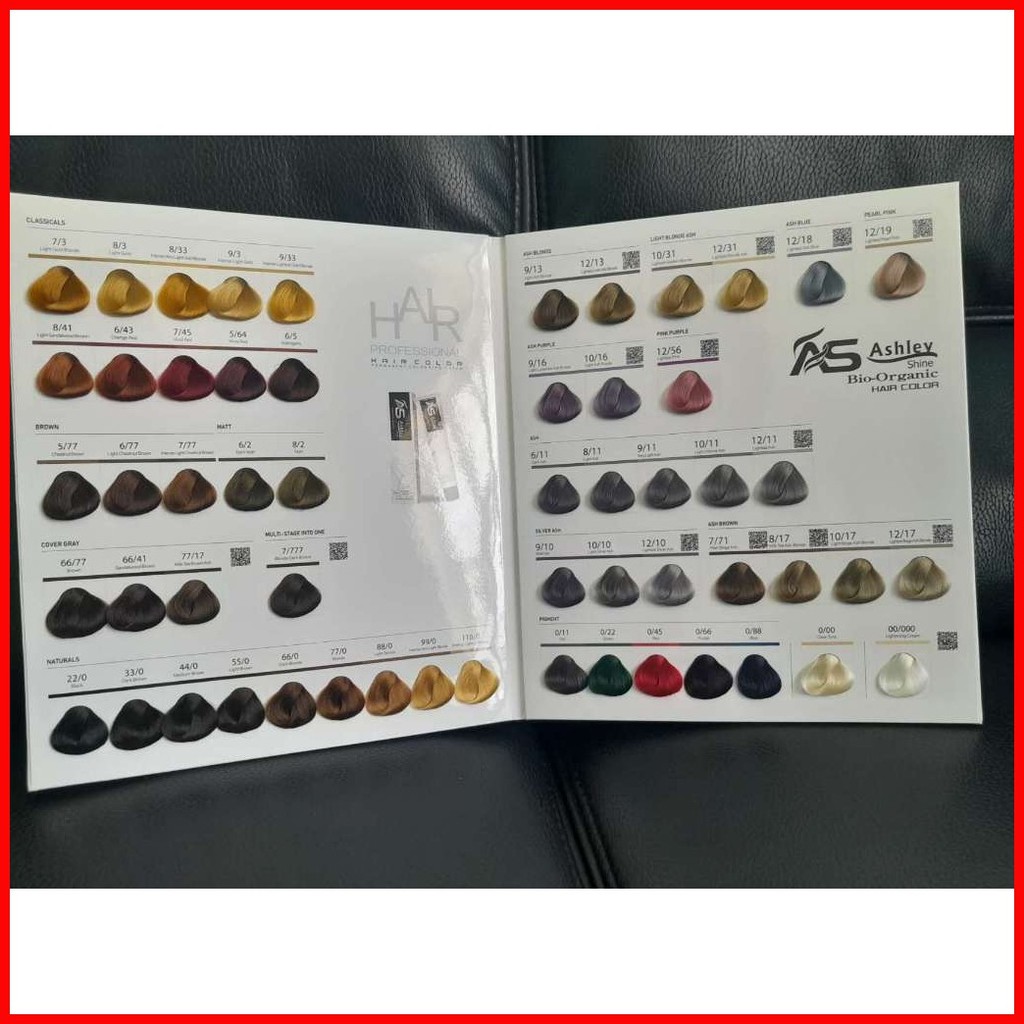 Hair Color Chart Updated and Complete Colors | Shopee Philippines
